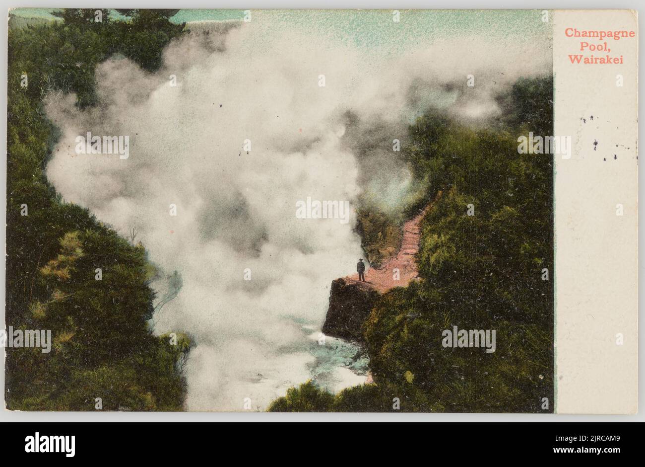 Champagne Pool, Wairakei, 1900-1910, Wairakei, by Thomas Pringle. Gift ...