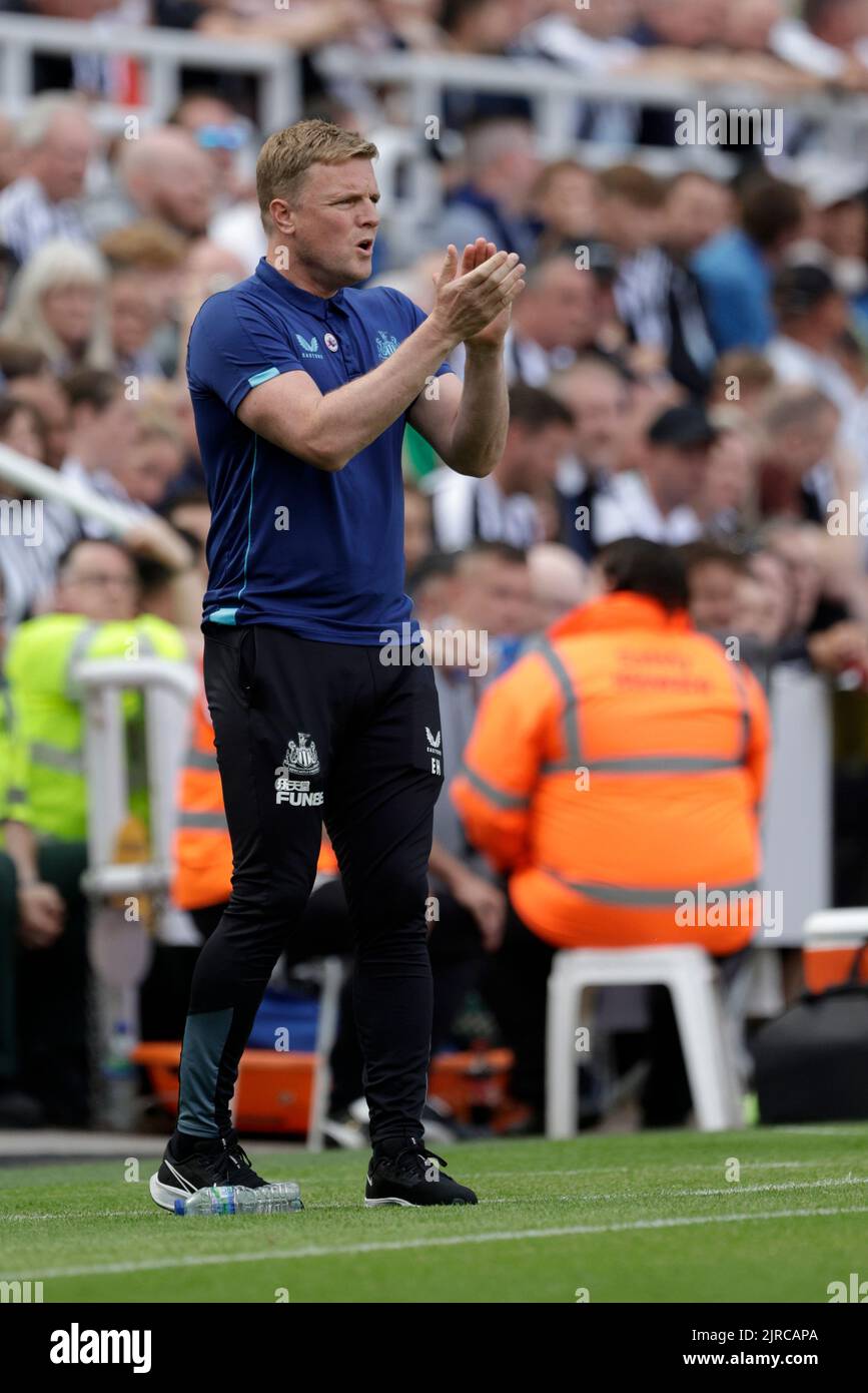 EDDIE HOWE, NEWCASTLE UNITED FC MANAGER, 2022 Stock Photo - Alamy