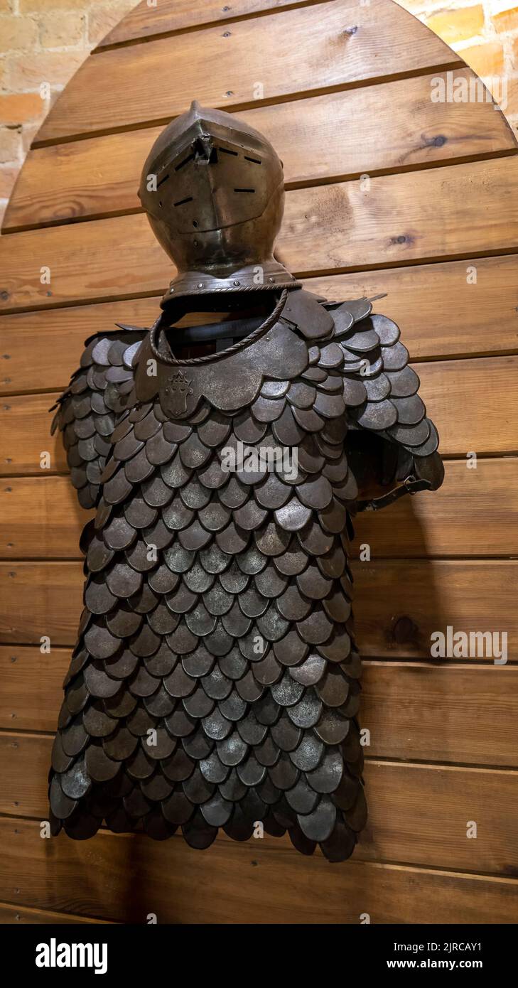 metal armor close-up. medieval knight armor Stock Photo - Alamy