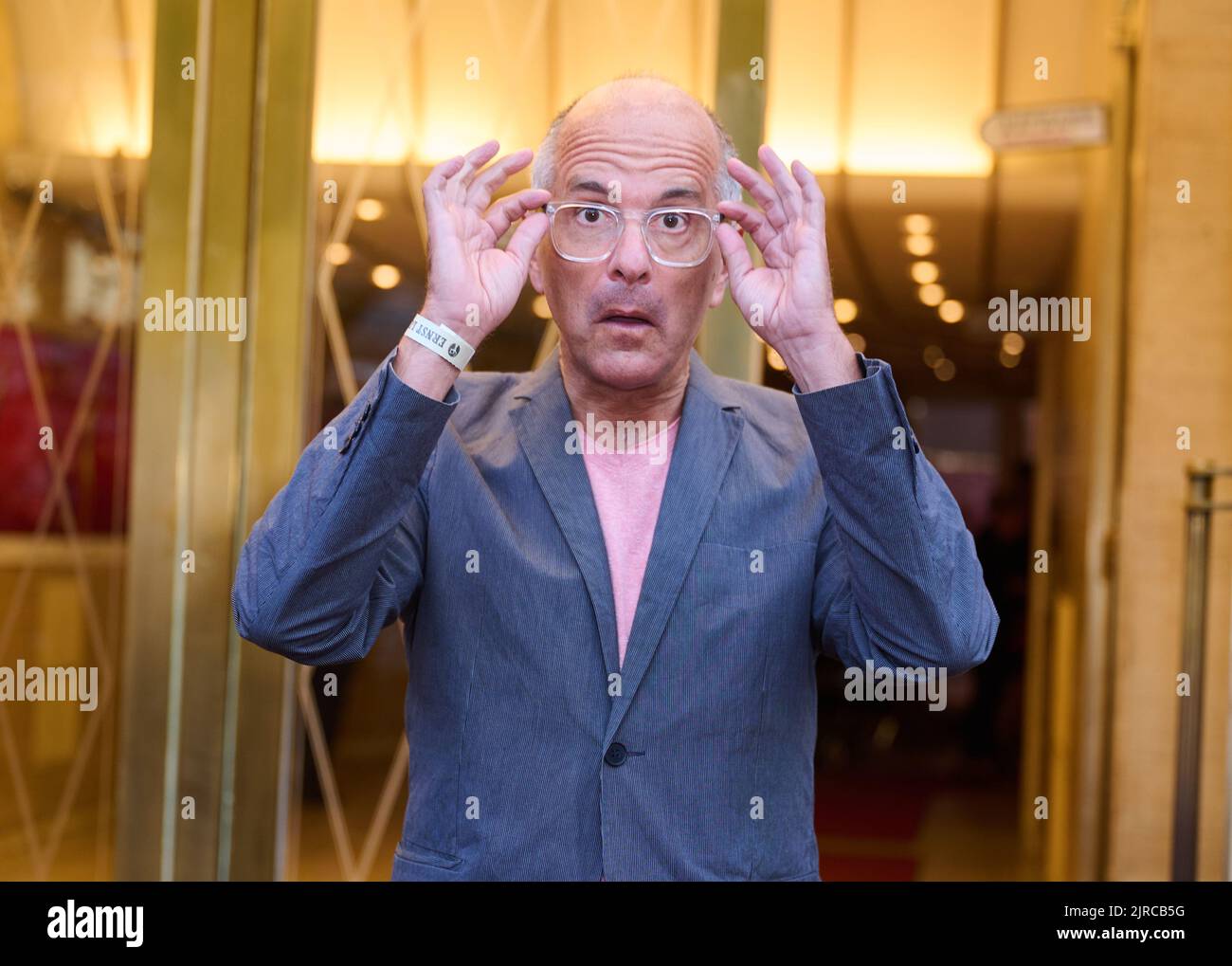 Berlin, Germany. 23rd Aug, 2022. Christoph Maria Herbst arrives at the ...