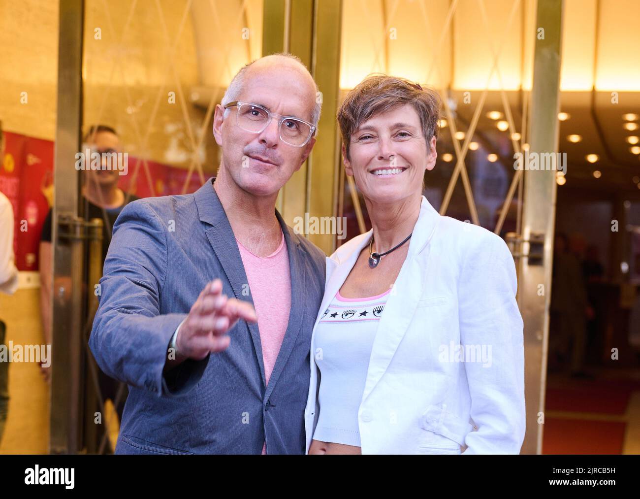 Berlin, Germany. 23rd Aug, 2022. Christoph Maria Herbst comes with his ...