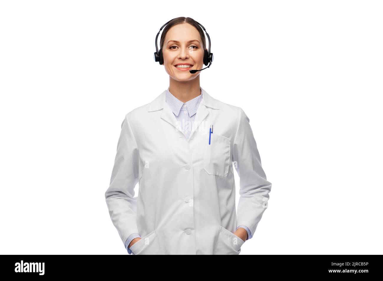 Happy hispanic female customer service hi-res stock photography and ...