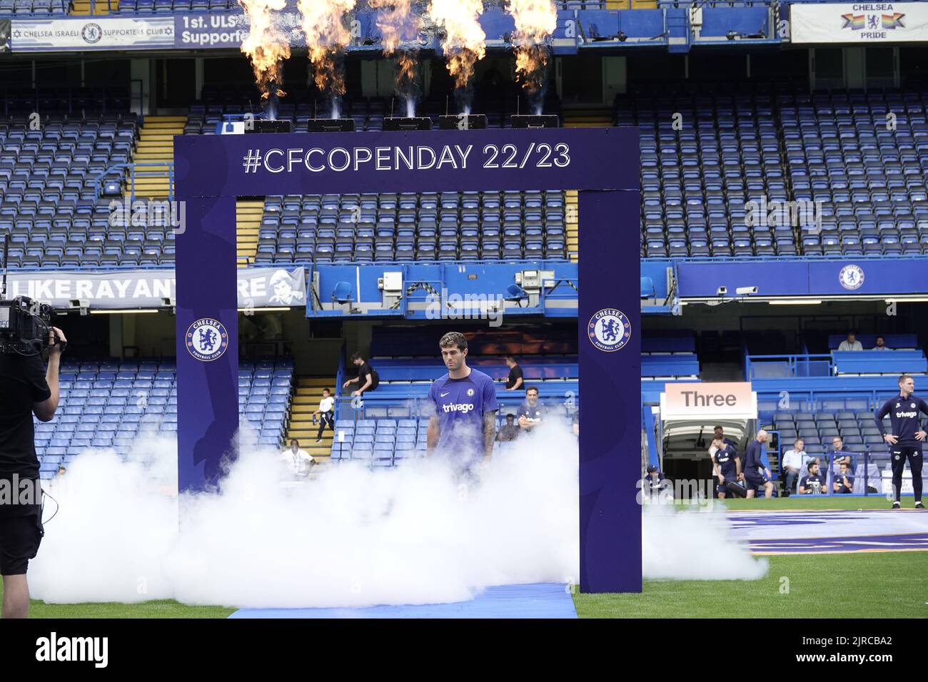 Fulham, London, UK. 23rd Aug, 2022. Chelsea Football Club first team ...