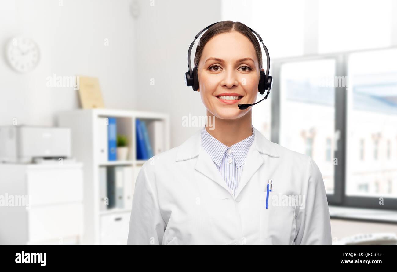 Healthcare headset hi-res stock photography and images - Alamy