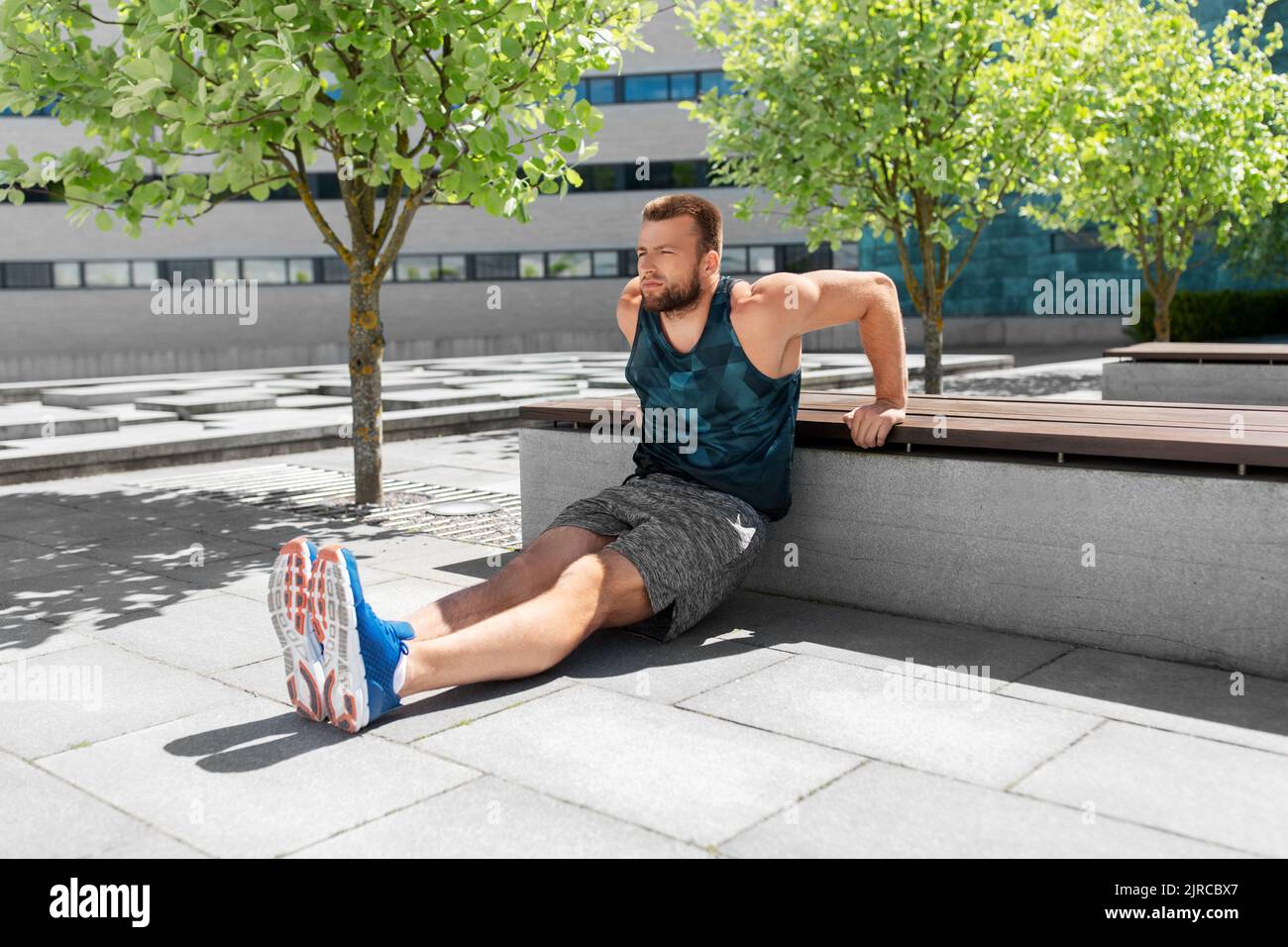 Bodybuilder on street hi-res stock photography and images - Alamy