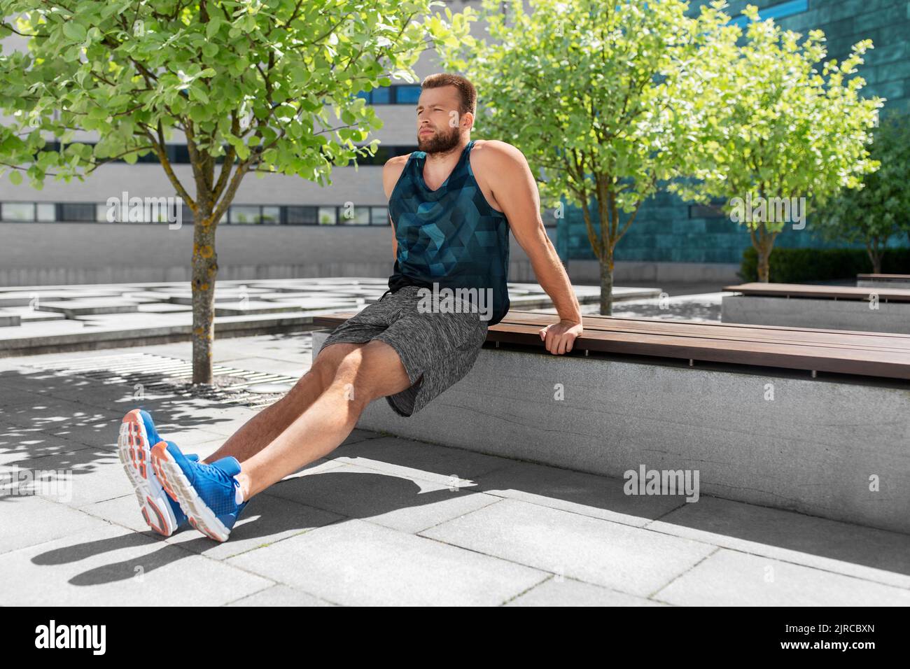 Bodybuilder on street hi-res stock photography and images - Alamy