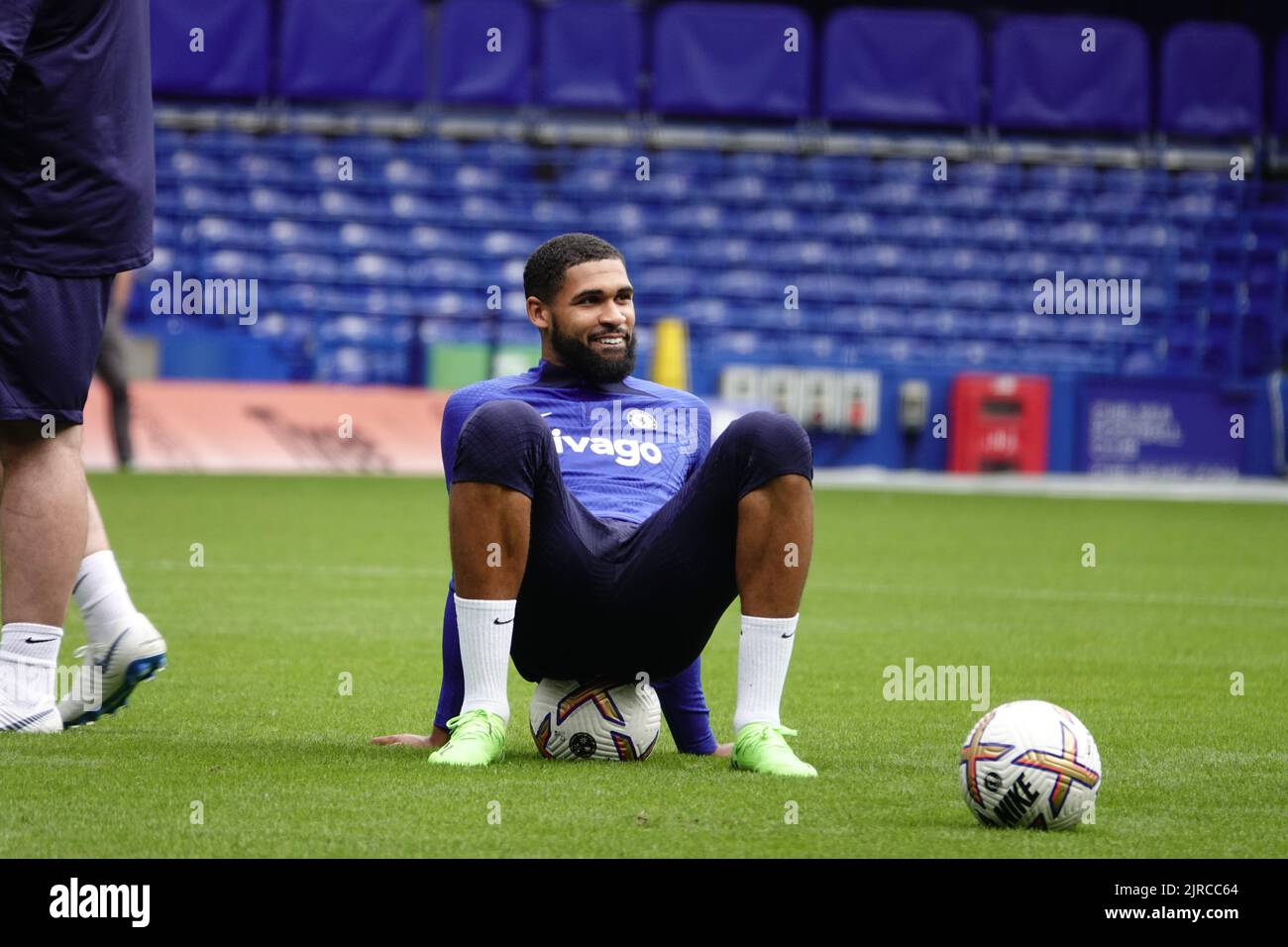Fulham, London, UK. 23rd Aug, 2022. Chelsea Football Club first team ...