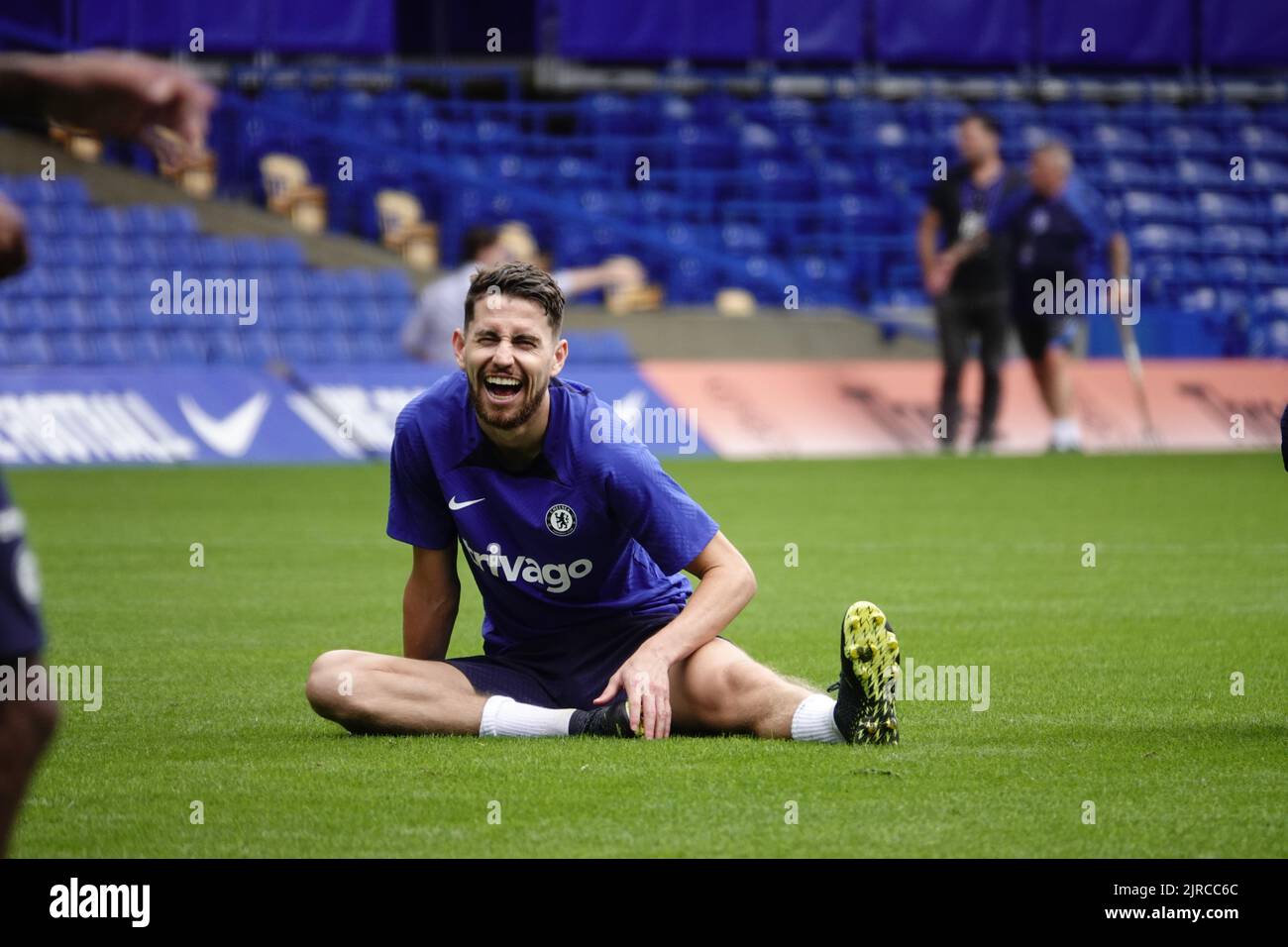 Fulham, London, UK. 23rd Aug, 2022. Chelsea Football Club first team ...