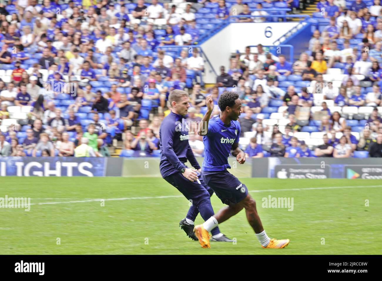 Fulham, London, UK. 23rd Aug, 2022. Chelsea Football Club first team ...