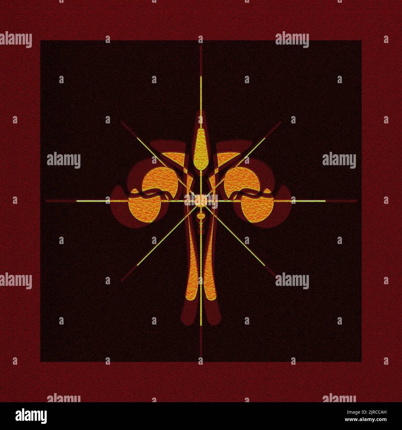 Vintage geometric drawings hi-res stock photography and images - Alamy