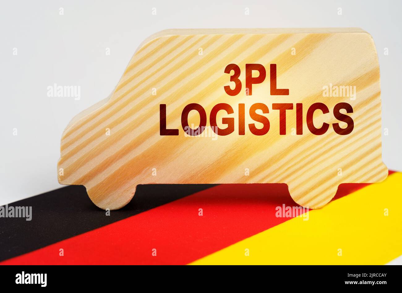 The concept of cargo transportation and logistics. On the flag of ...