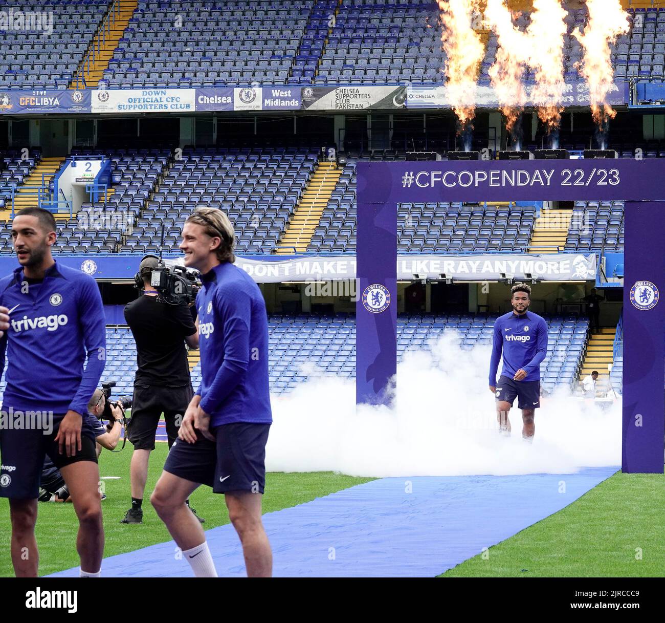 Fulham, London, UK. 23rd Aug, 2022. Chelsea Football Club first team ...