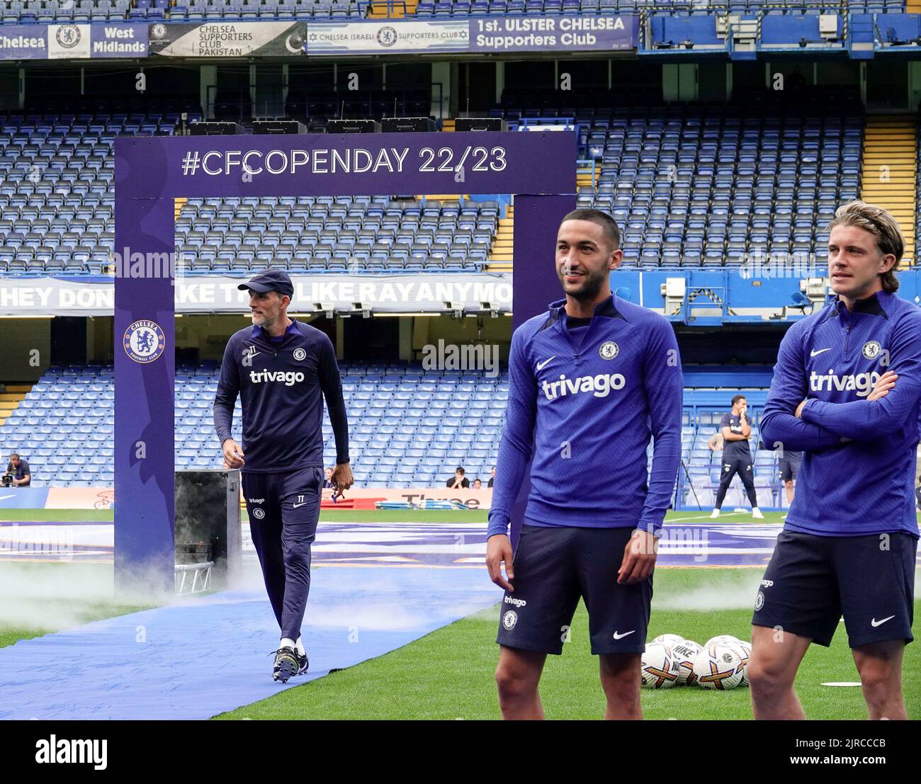 Fulham, London, UK. 23rd Aug, 2022. Chelsea Football Club first team ...