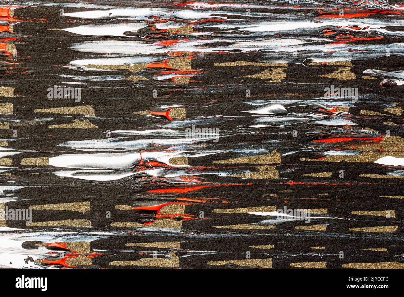 Wall background with stains, splashes, smudges, drops of paint ...