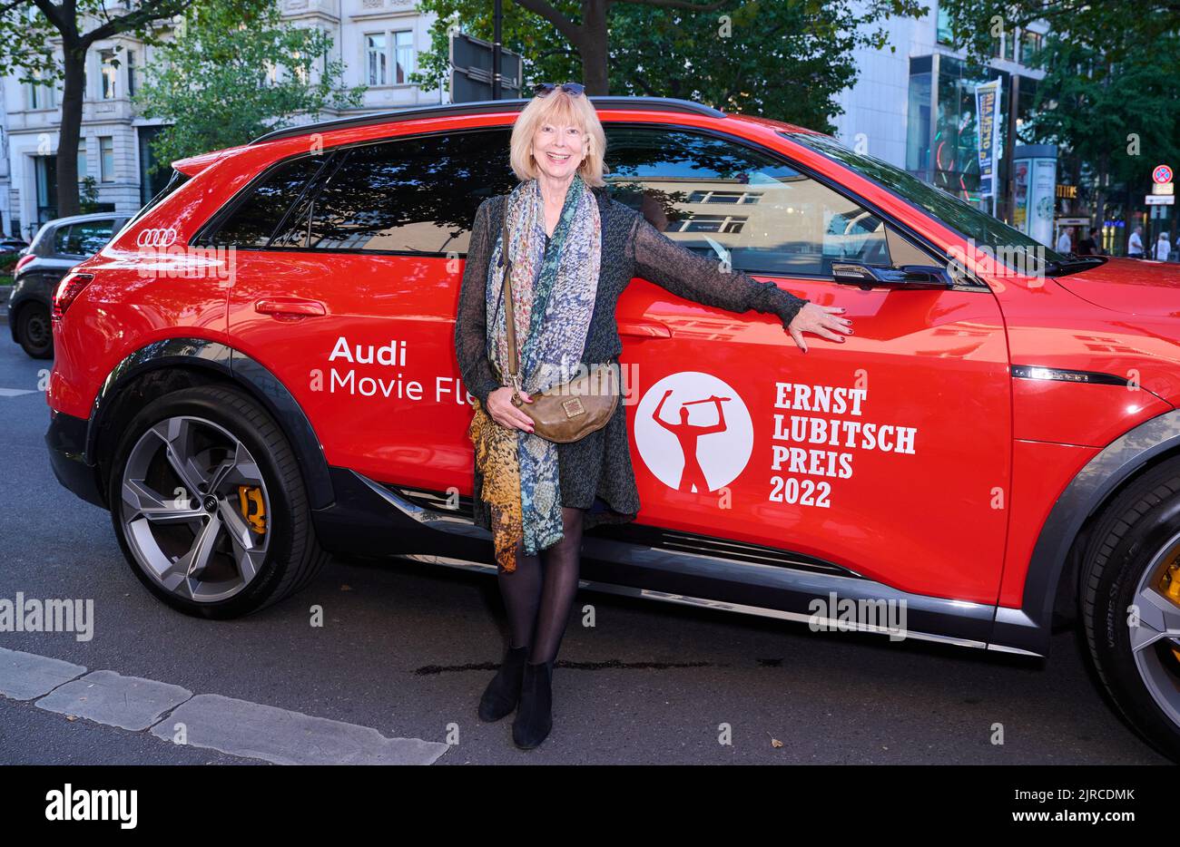 Berlin, Germany. 23rd Aug, 2022. Ursula Monn, actress, arrives at the ...