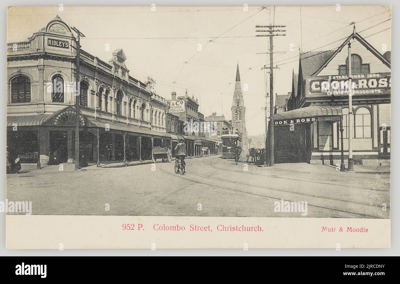 Christchurch colombo street hi-res stock photography and images - Alamy