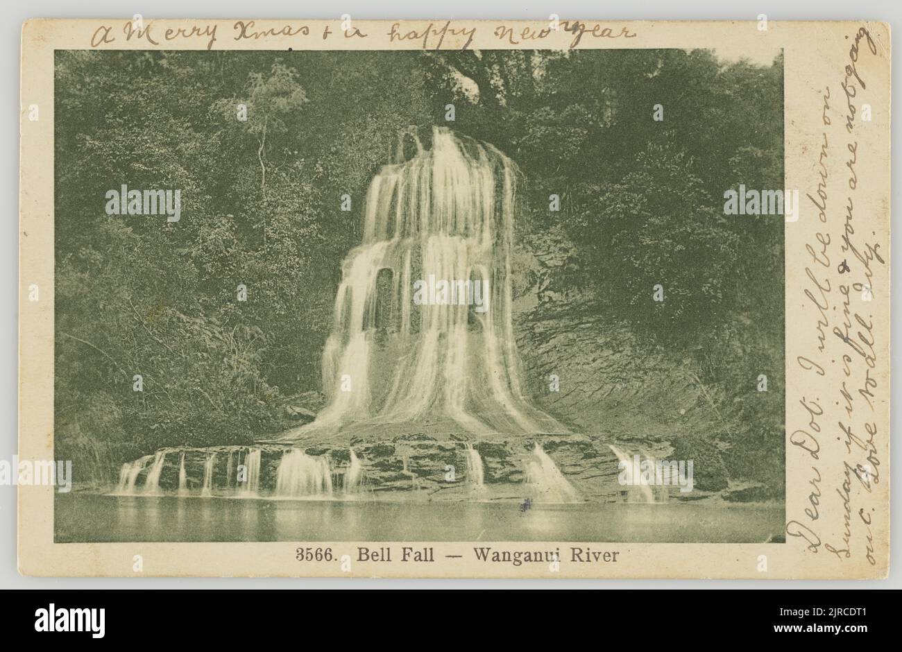 Bell Falls, Wanganui River, 1904-1915, Whanganui River, by Muir ...