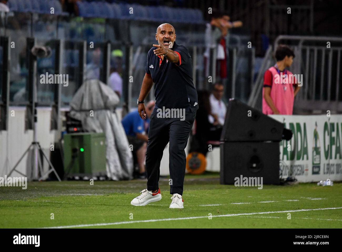 Unipol Domus, Cagliari, Italy, August 21, 2022, Fabio Liverani Mister ...