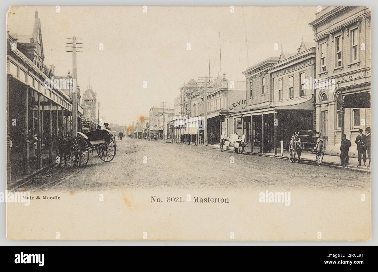 Masterton, 1904, Masterton, by Muir & Moodie Stock Photo - Alamy