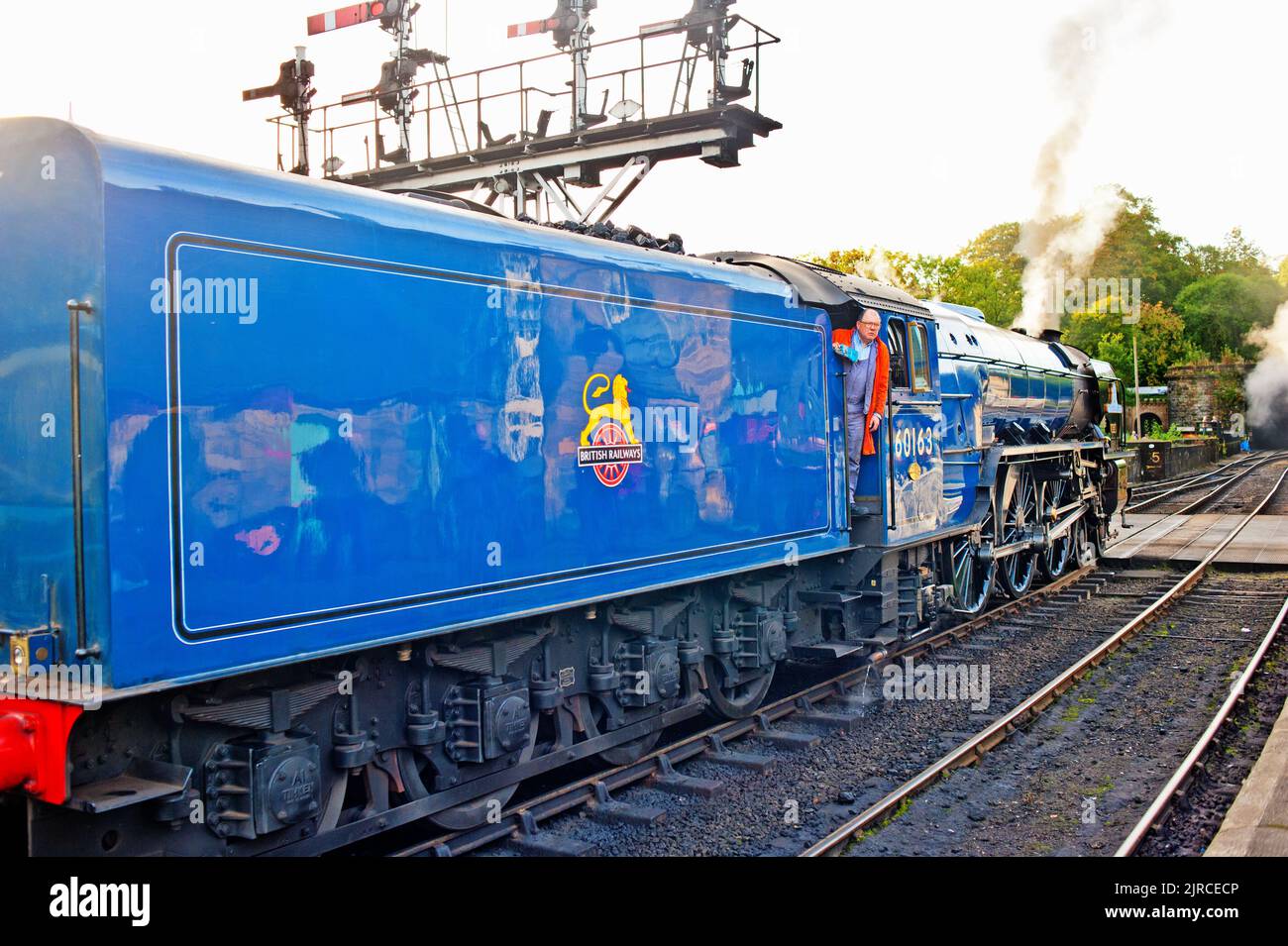60163 tornado steam locomotive hi-res stock photography and images - Alamy