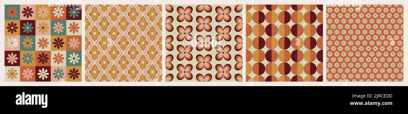 70s groovy pattern hi-res stock photography and images - Alamy