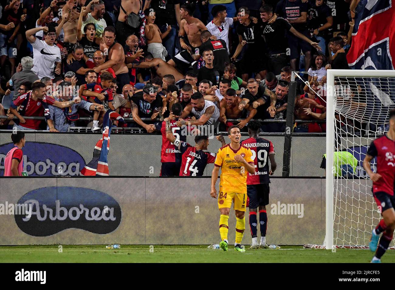 Unipol Domus, Cagliari, Italy, August 21, 2022, Marco Mancosu of ...
