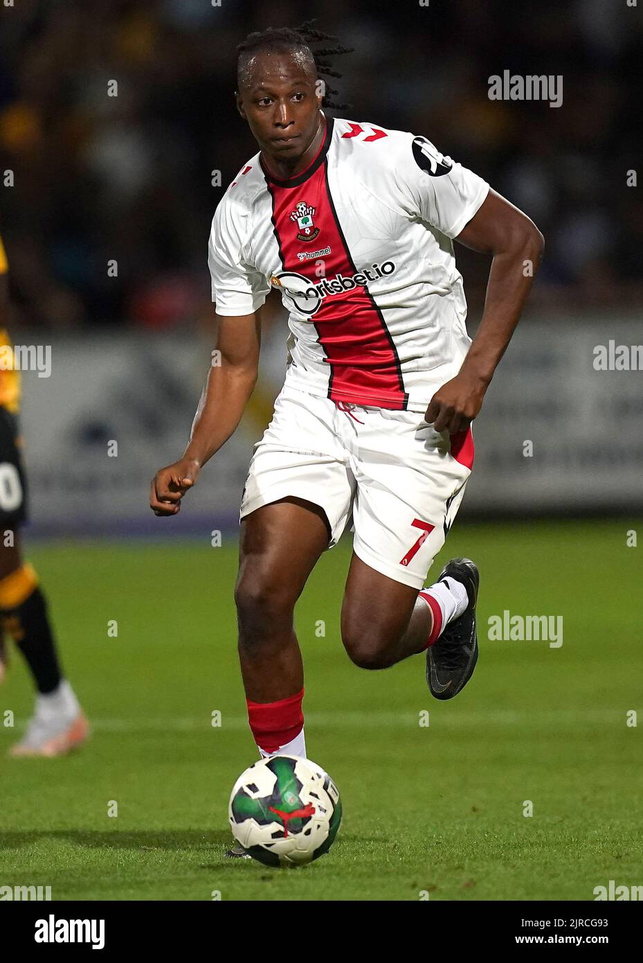 Southampton's Joe Aribo during the Carabao Cup second round match at ...