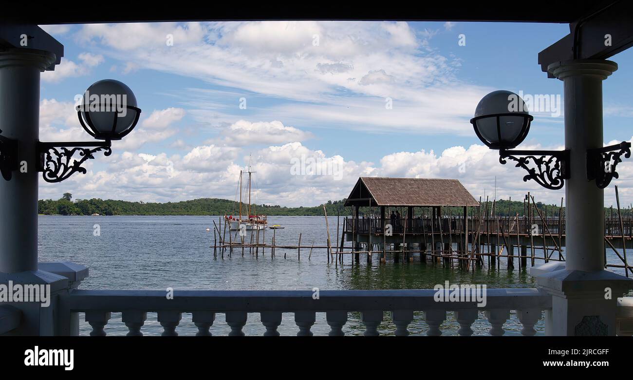 Singapore, Changi Point Boardwalk (1 Stock Photo - Alamy