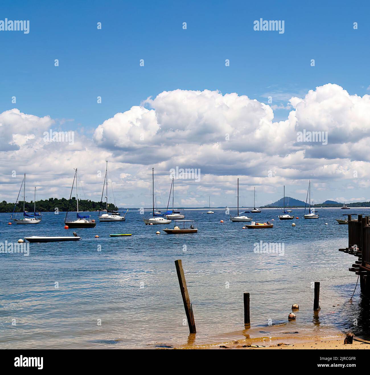Singapore, Changi Point Boardwalk (1 Stock Photo - Alamy