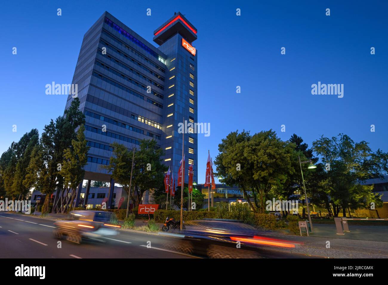RBB, Rundfunk Berlin Brandenburg, Masurenallee, Charlottenburg, Berlin ...