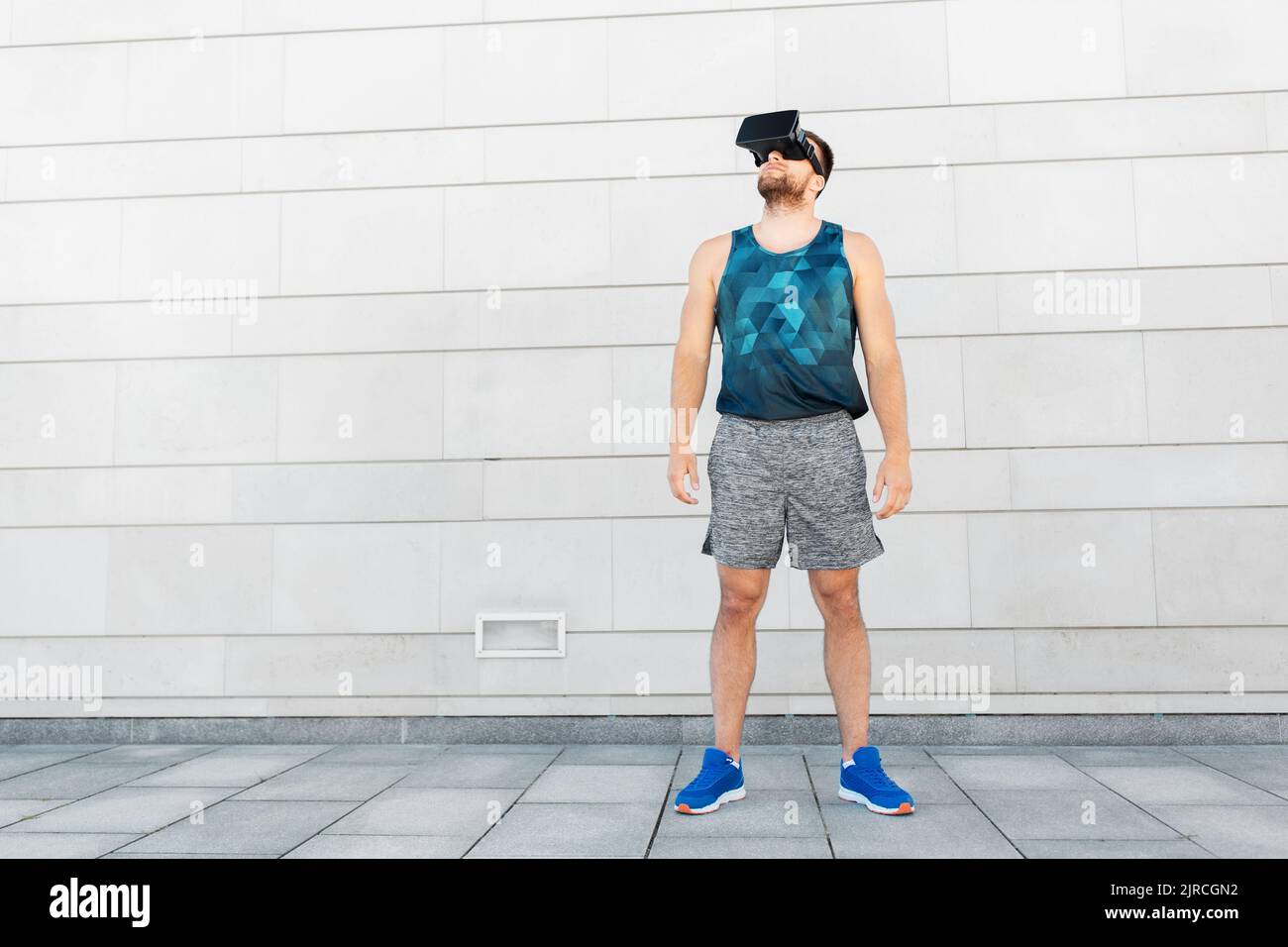 Vr sport training hi-res stock photography and images - Alamy