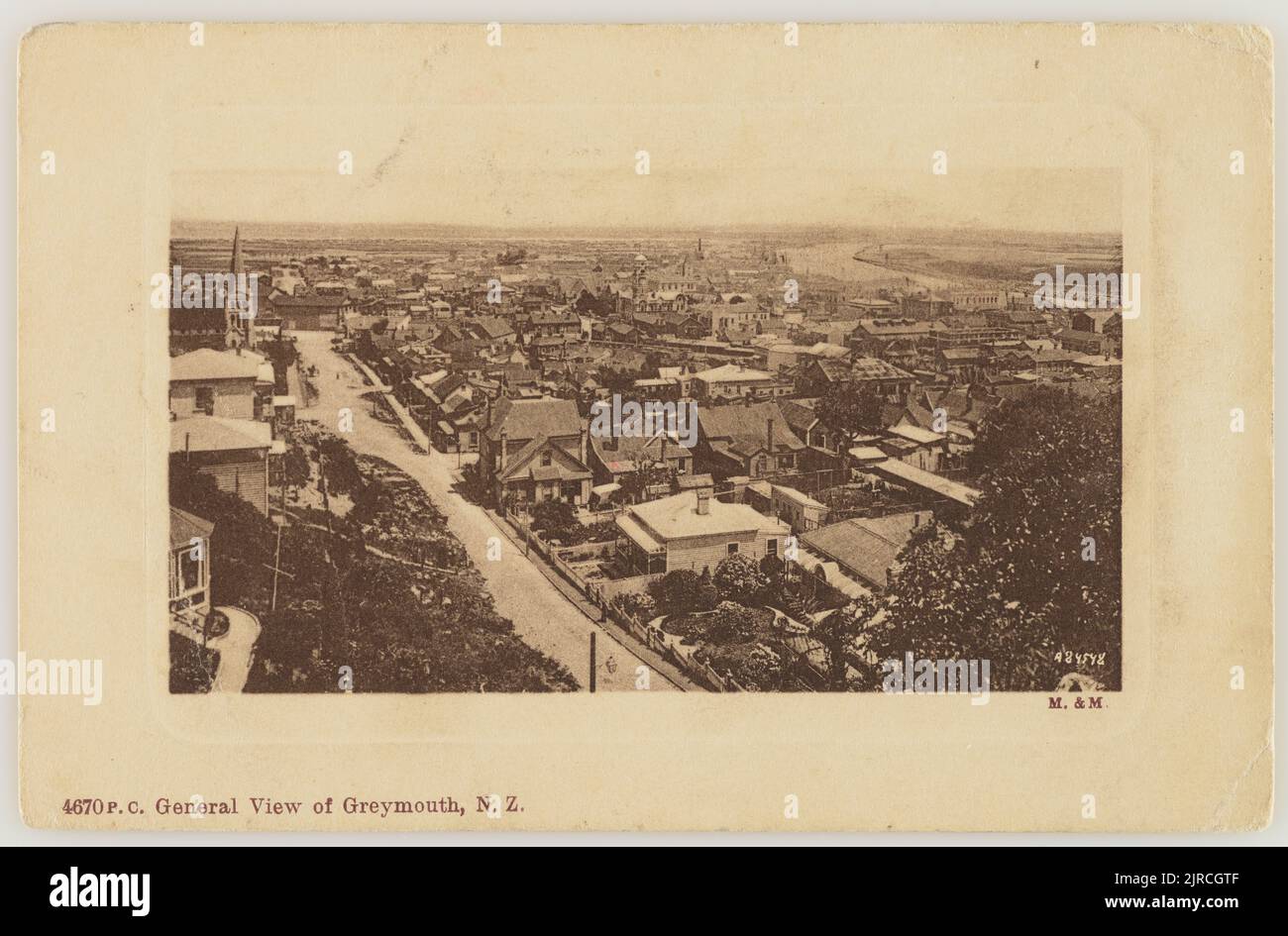 Greymouth general view hi-res stock photography and images - Alamy