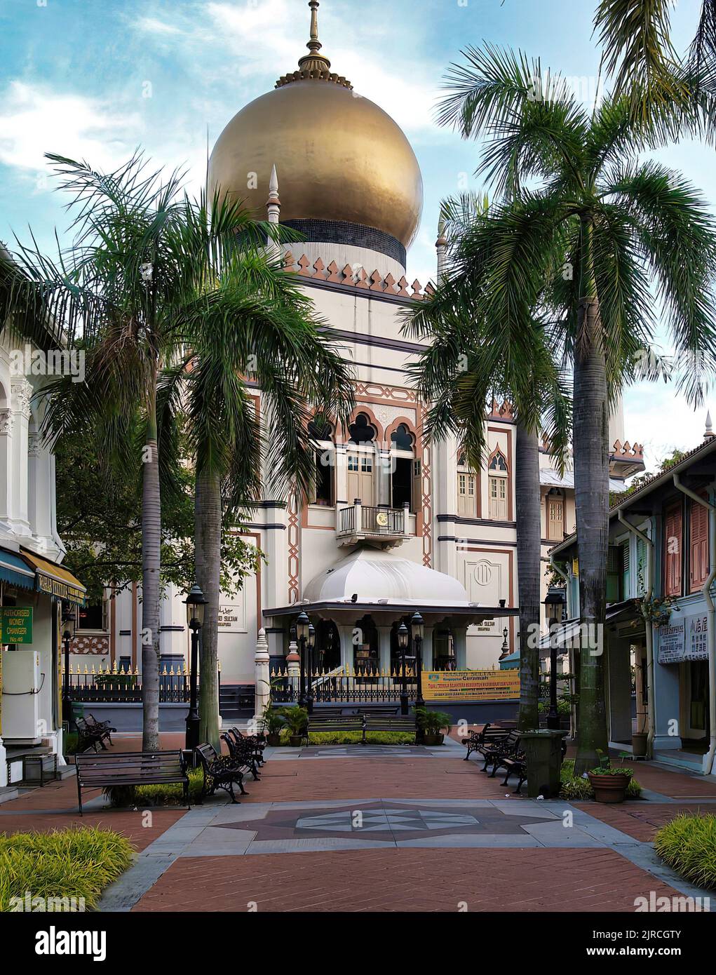 Singapore, Sultan's Mosque Stock Photo - Alamy