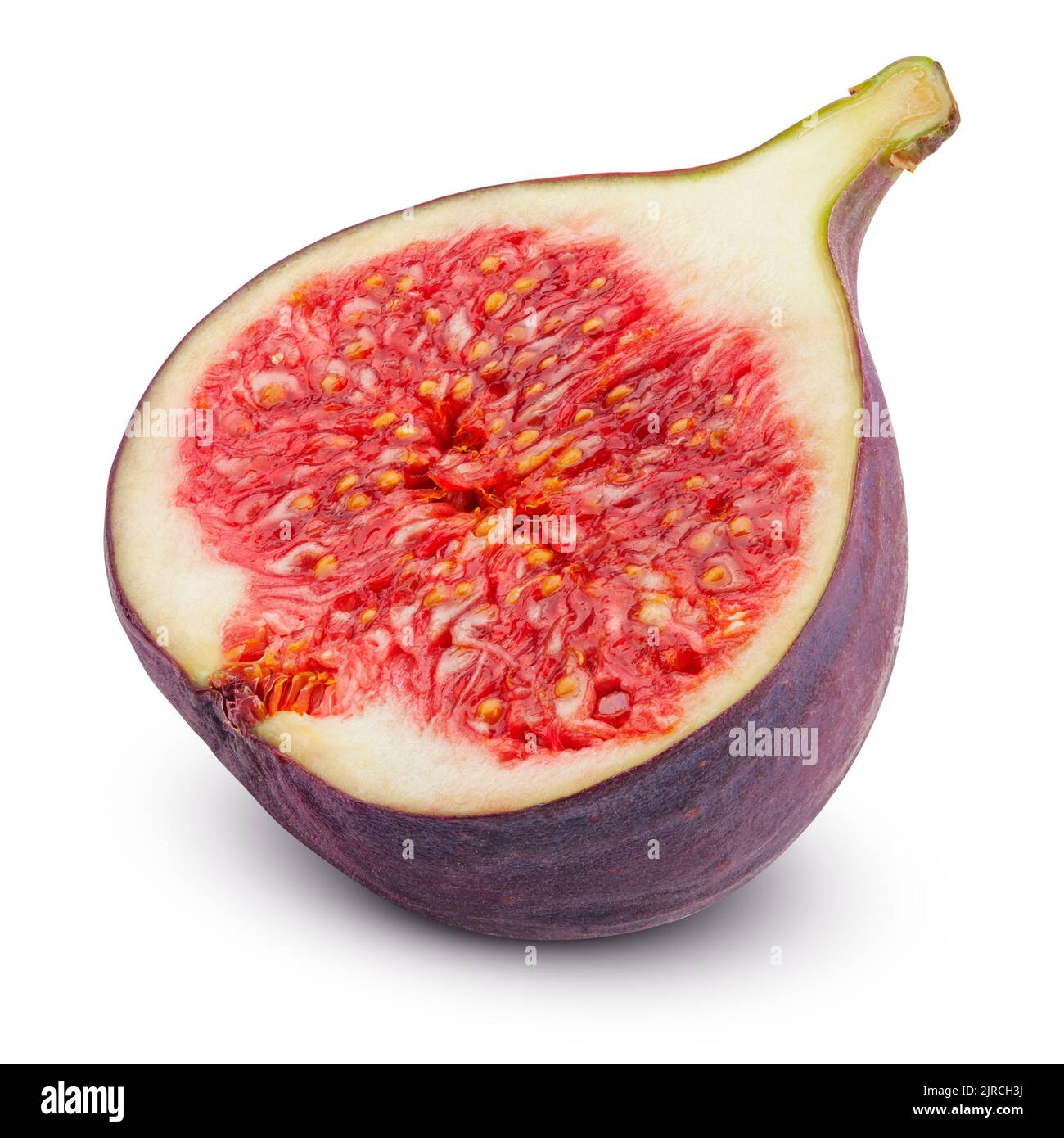 fig isolated on white background, clipping path, full depth of field ...