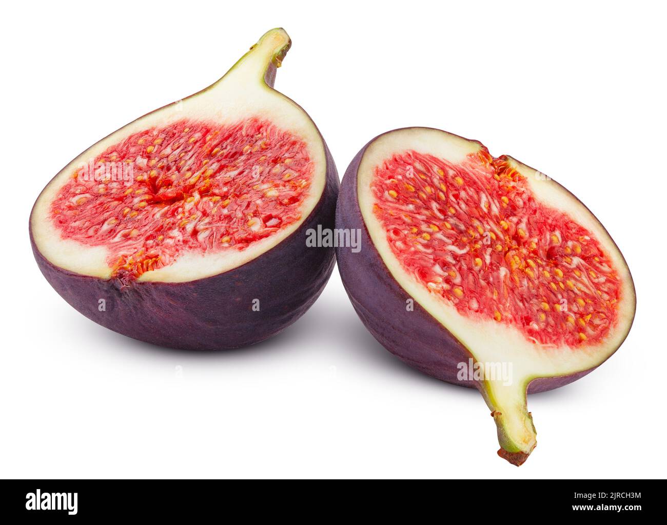 fig isolated on white background, clipping path, full depth of field ...