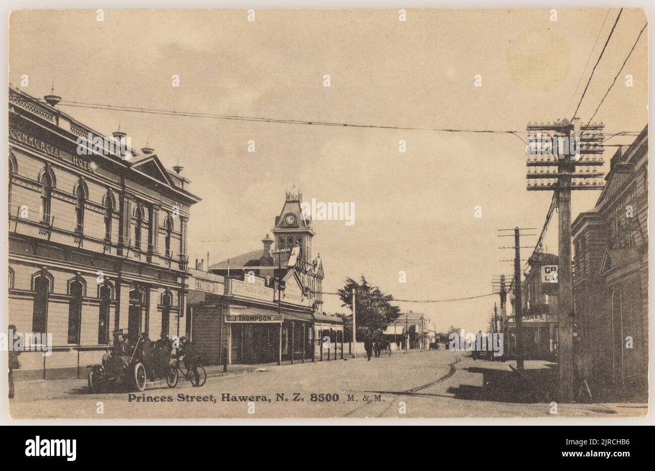 Princes Street, Hawera, New Zealand, 1914, Hāwera, by Muir & Moodie ...