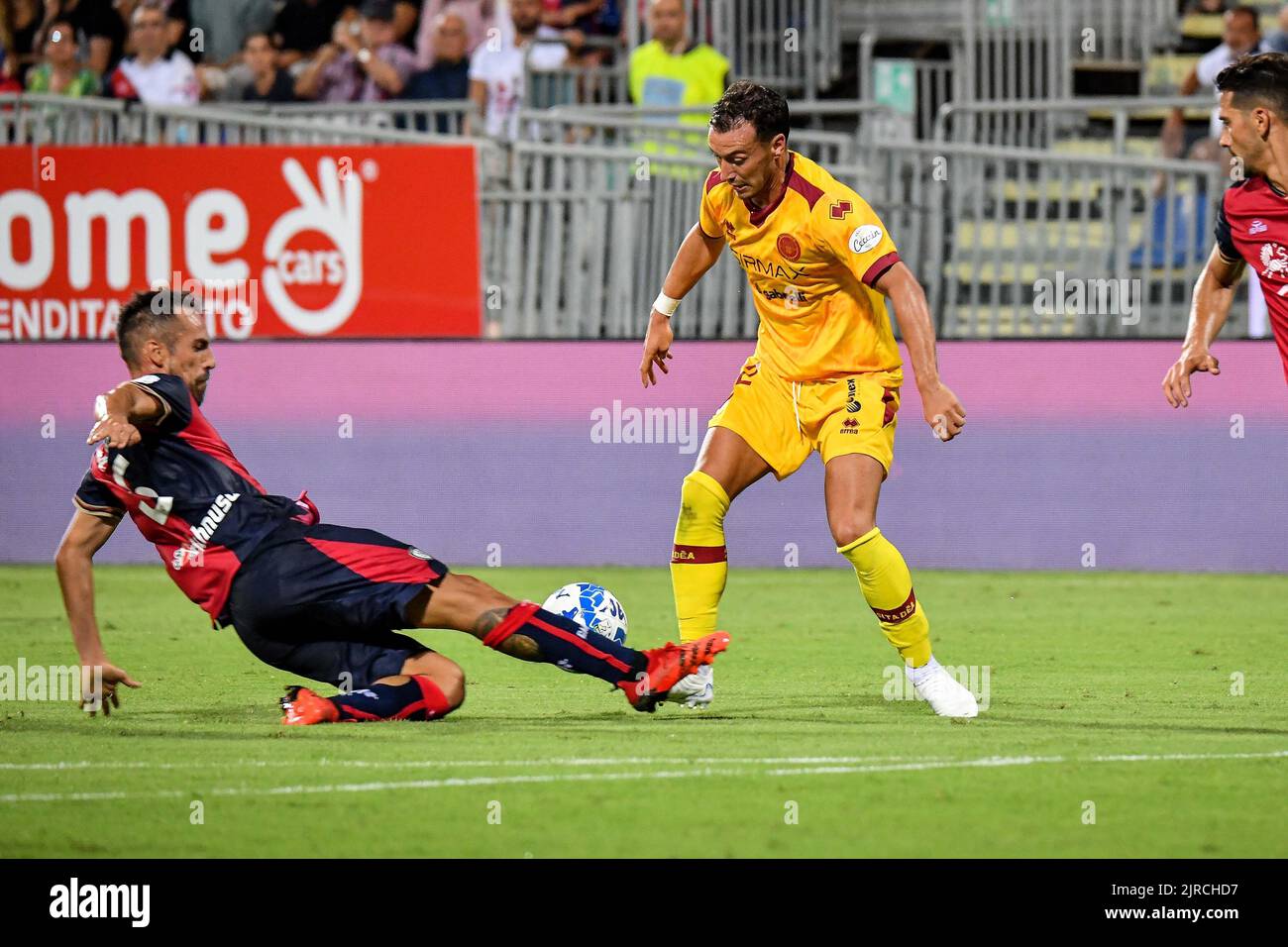 Unipol Domus, Cagliari, Italy, August 21, 2022, Enrico Baldini of A.S ...