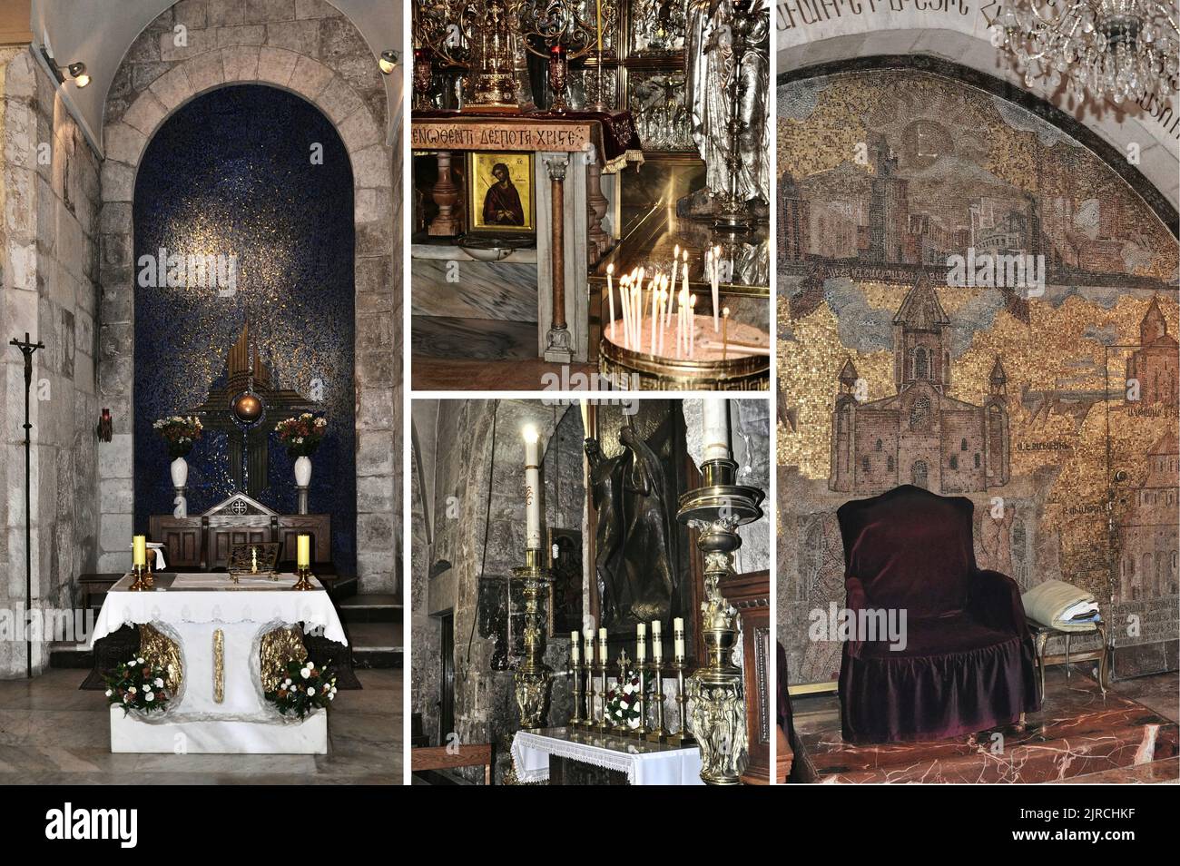 The Basilica of the Holy Sepulcher,the most important Catholic church ...