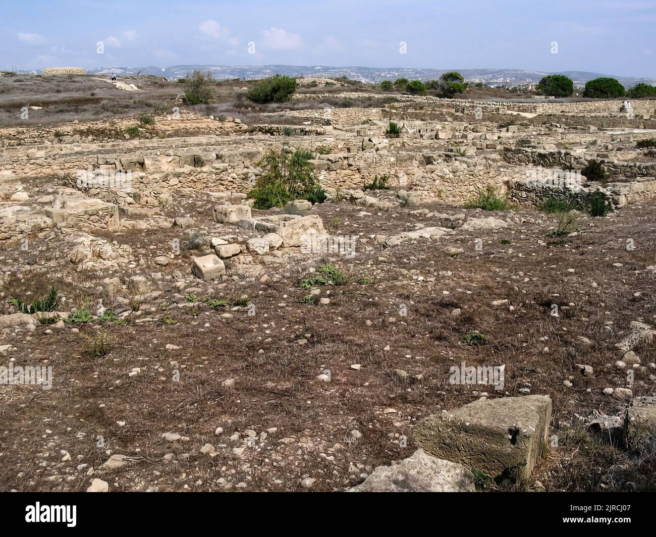 Ruins of ancient town in Paphos archaeological site, Paphos, Cyprus (1 ...