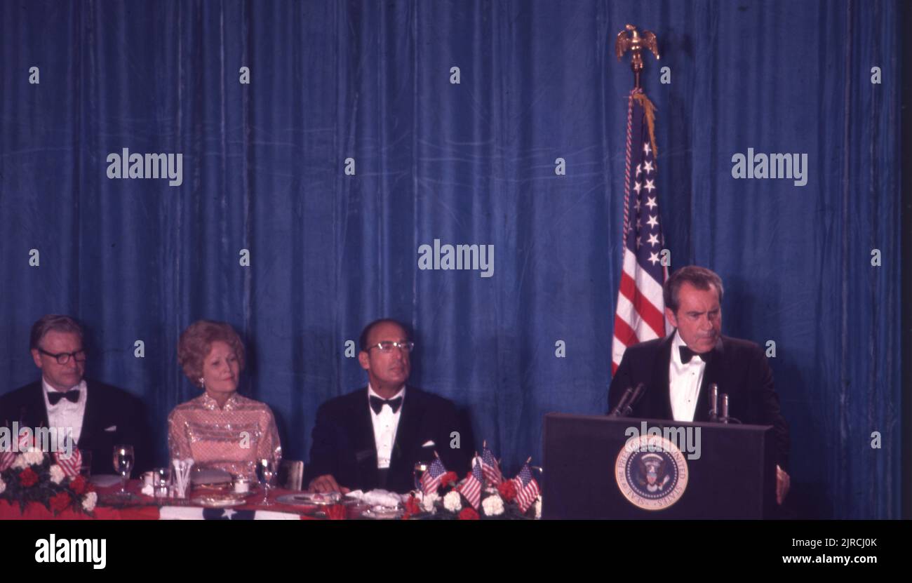 Richard nixon inauguration 1973 hi-res stock photography and images - Alamy