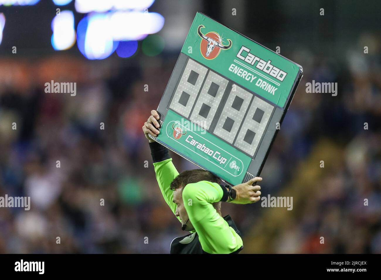 Football substitute board hi-res stock photography and images - Alamy