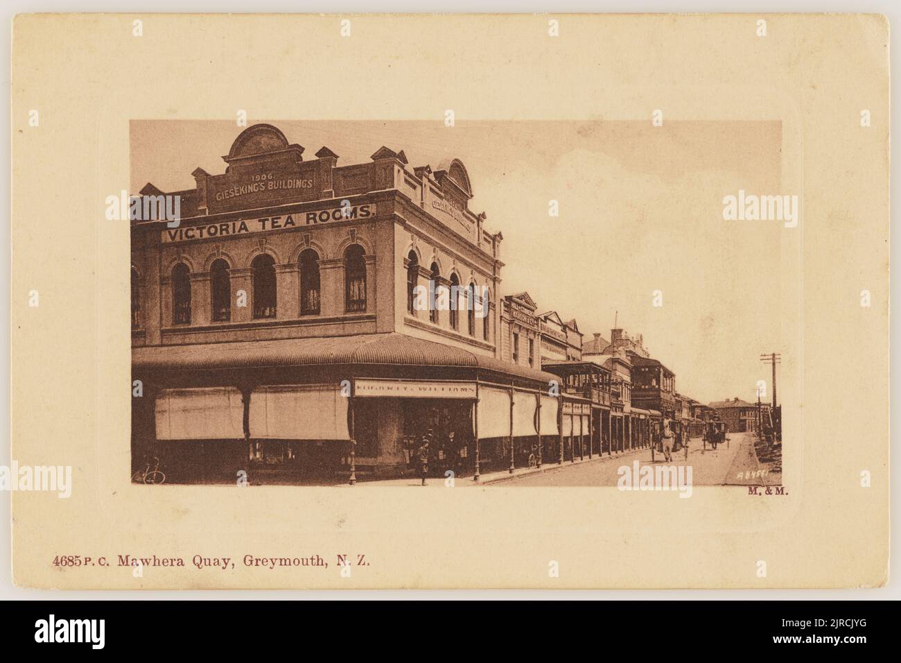 Mawhera Quay, Greymouth, New Zealand, 1908-1909, Greymouth, by Muir ...