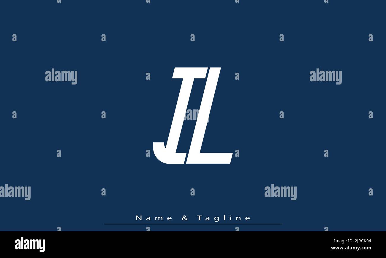 Alphabet letters Initials Monogram logo IL , LI Stock Vector Image ...