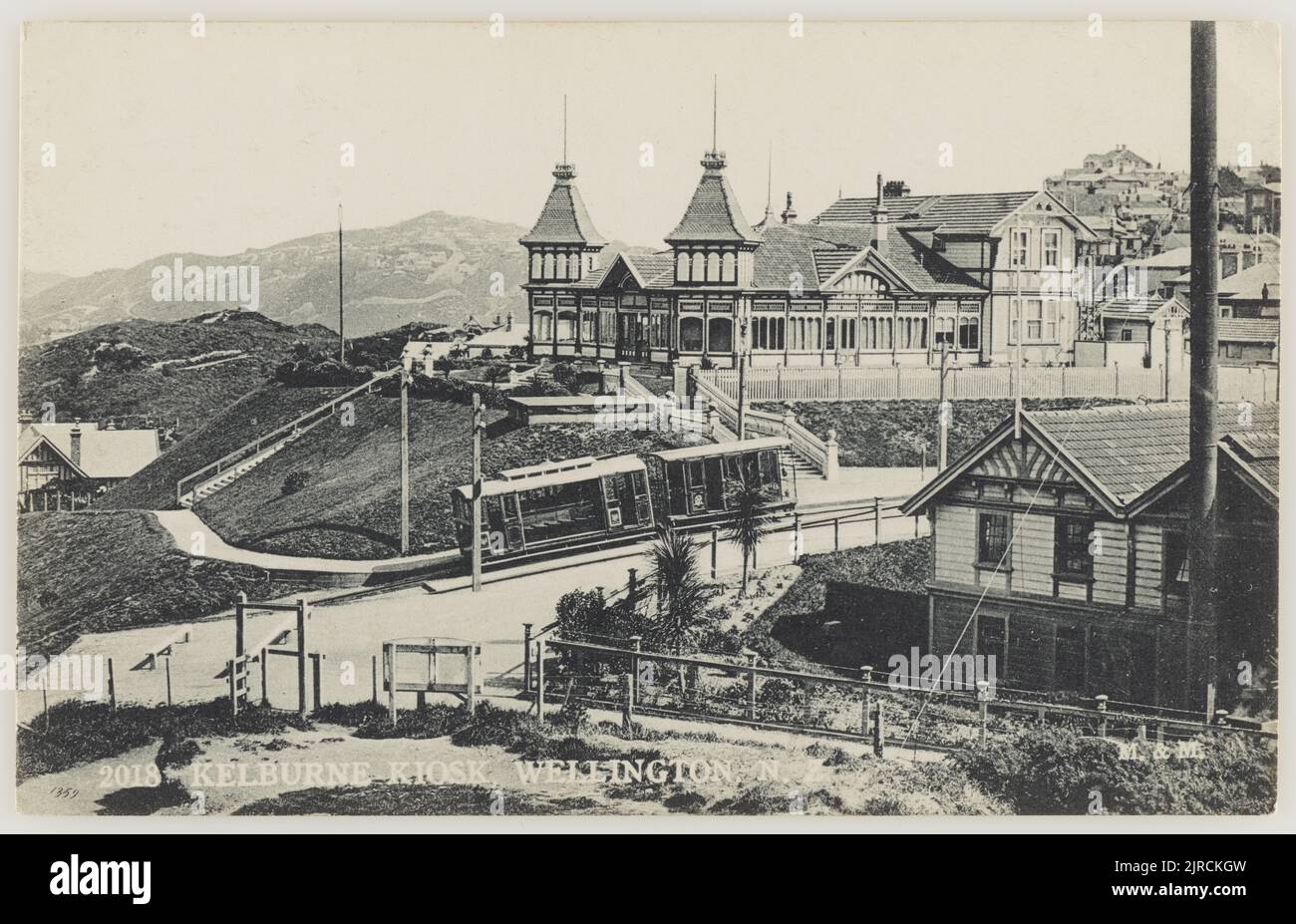 Kelburn Kiosk, Wellington, New Zealand, 1908, Wellington, by Muir ...