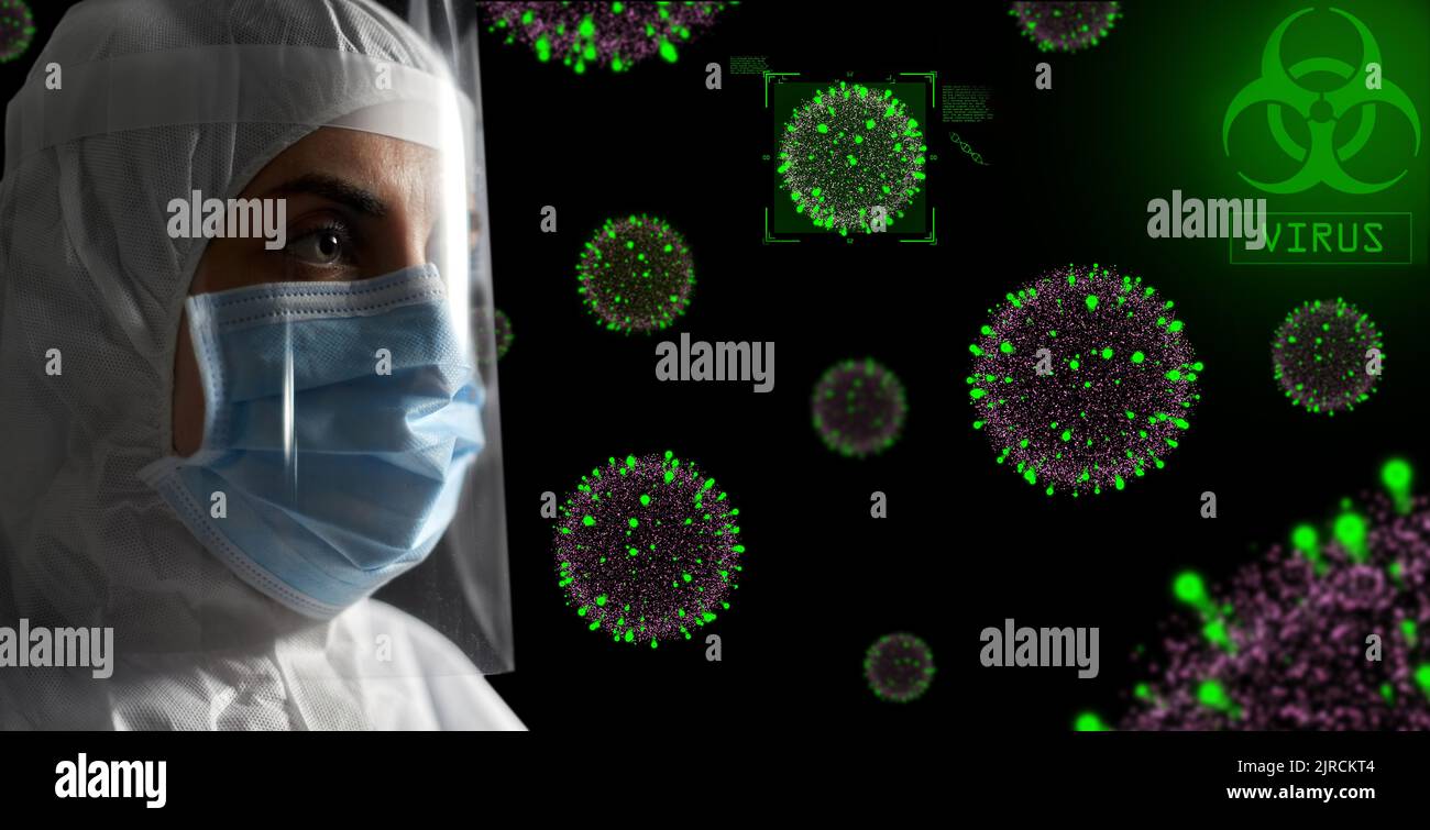 doctor in protective wear, mask and face shield Stock Photo - Alamy