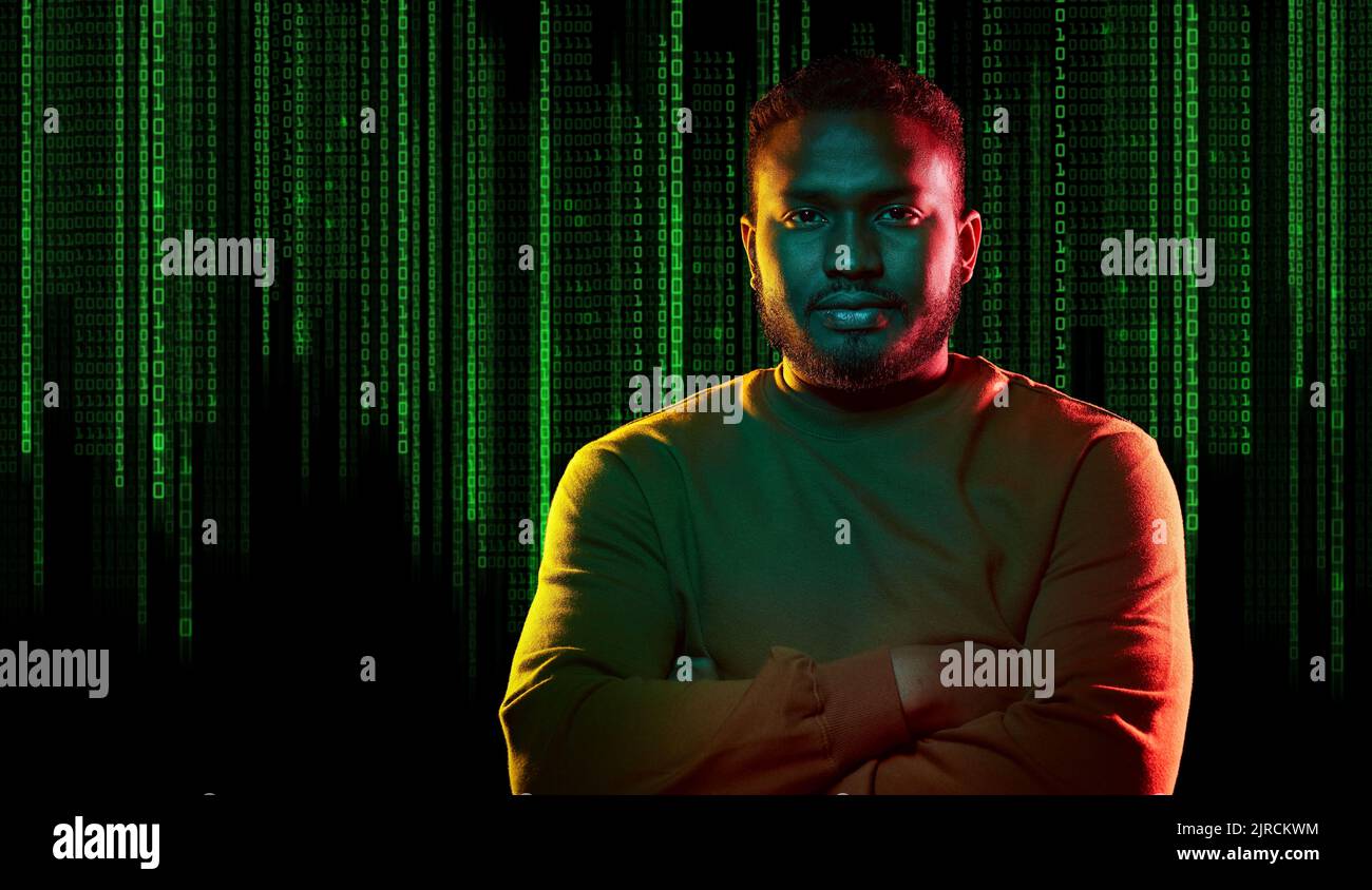 African american person programming hi-res stock photography and images - Alamy