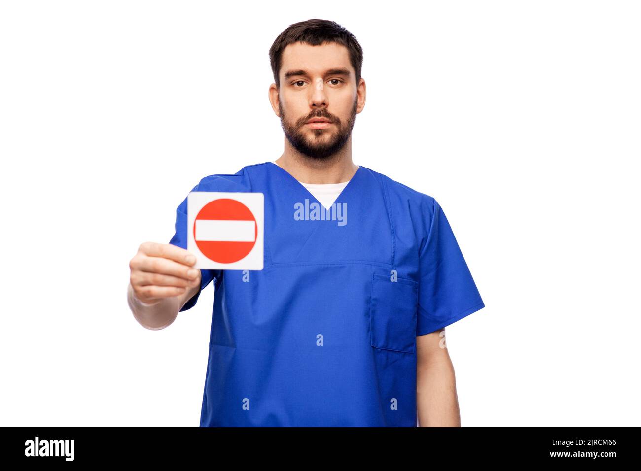 doctor or male nurse showing stop sign Stock Photo - Alamy doctor or male nurse showing stop sign Stock Photo - Alamy