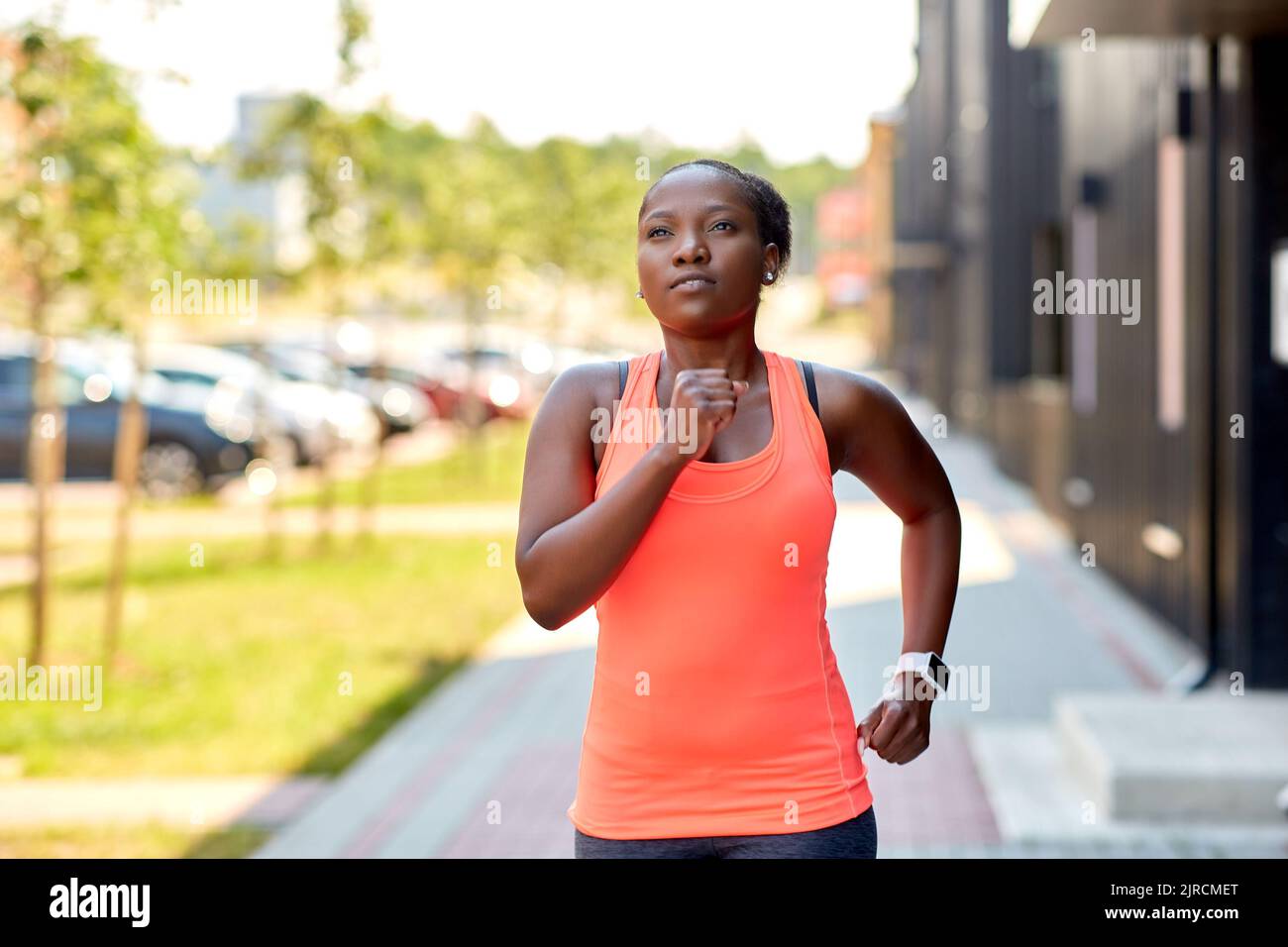 Running watch hi-res stock photography and images - Alamy