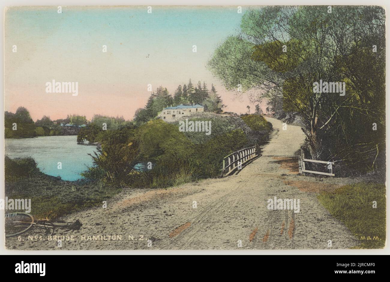 Number One Bridge, Hamilton, New Zealand, 1904-1915, Hamilton, by Muir ...