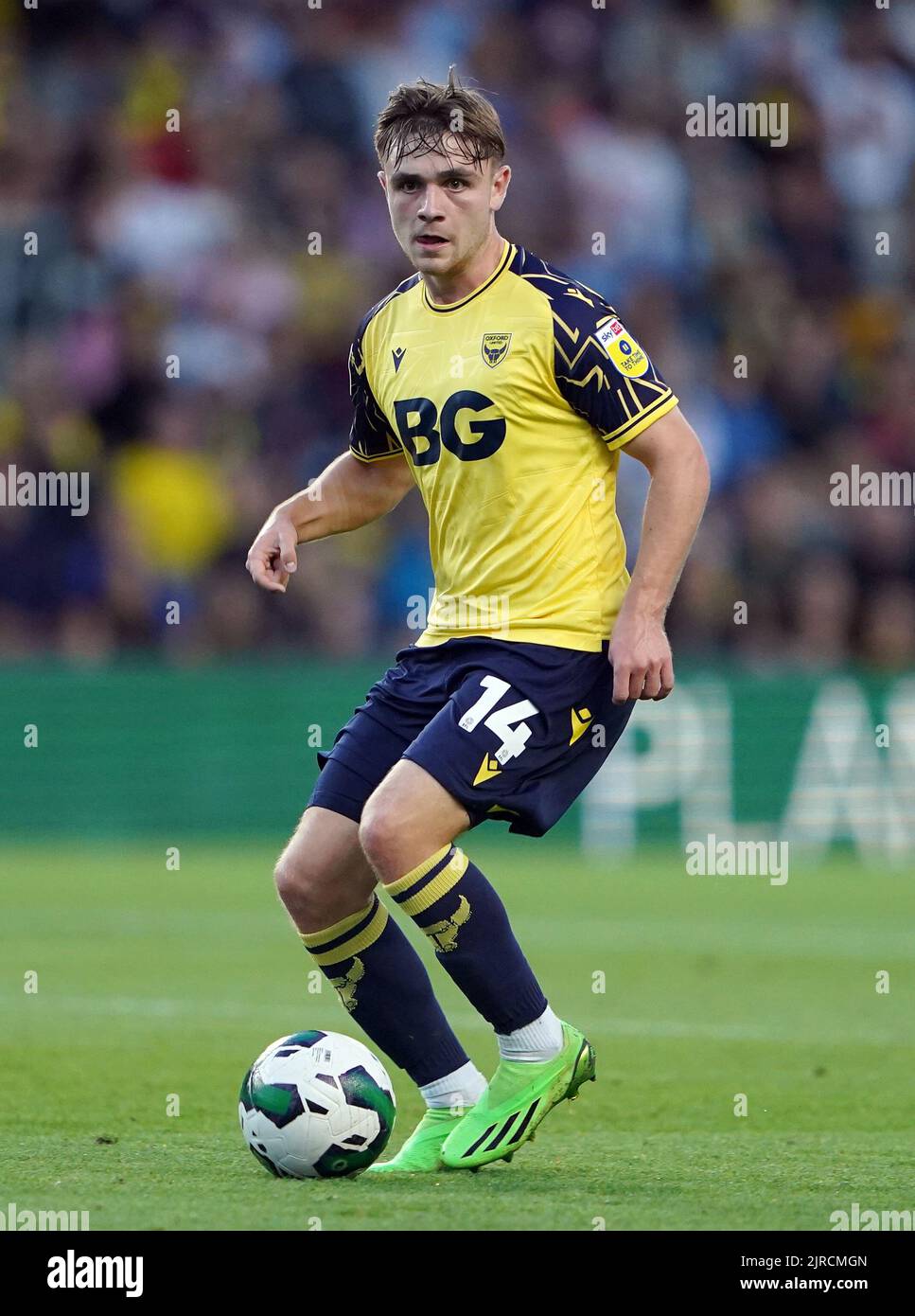 Oxford Untied's Lewis Bate during the Carabao Cup second round match at ...